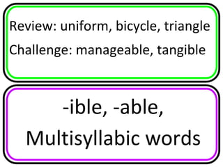 Focus wall words6 5 | PPT
