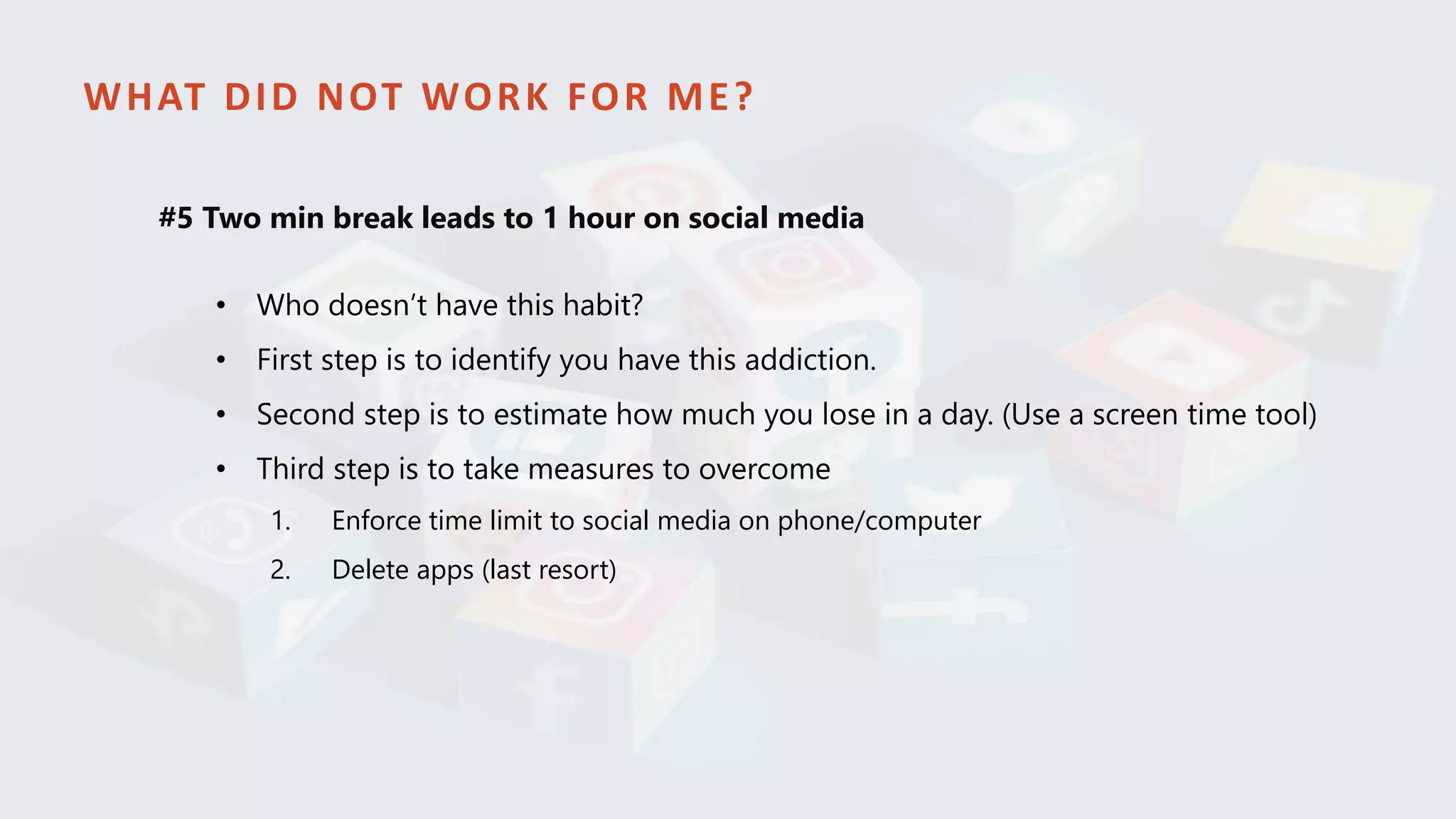 Time Management : Manage your focus | PPTX