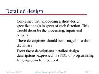 Function Oriented Design | PPT | Databases | Computer Software and ...