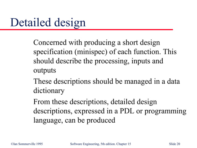 Function Oriented Design | PPT | Databases | Computer Software and ...