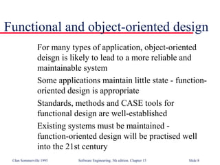Function Oriented Design | PPT | Databases | Computer Software and ...