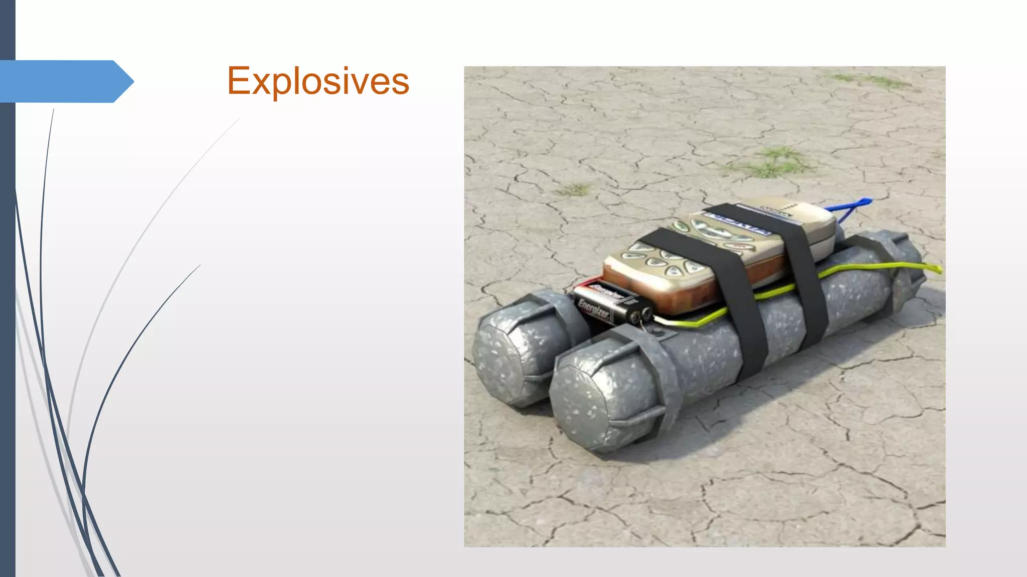 Forensic Chemistry - Explosives | PPTX