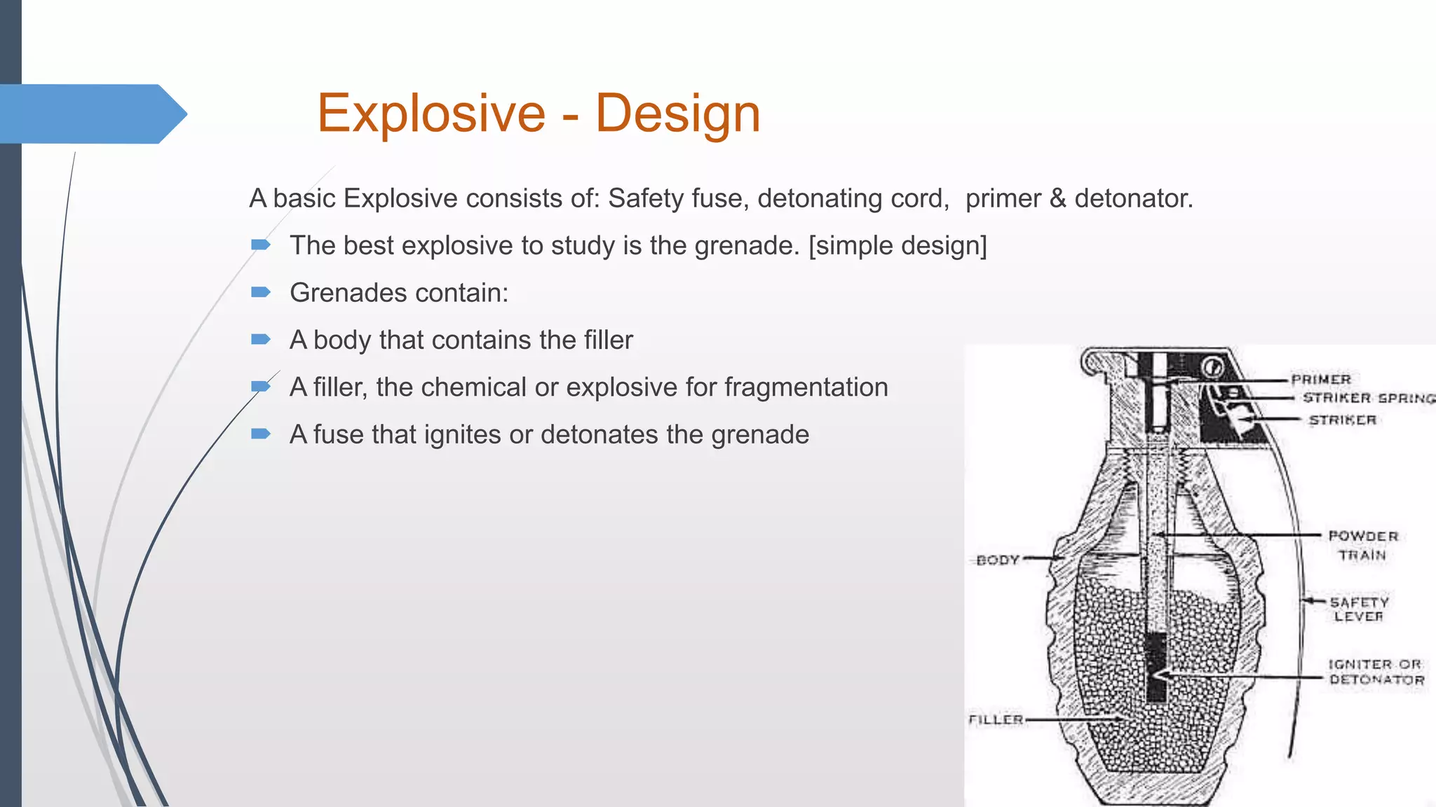 Forensic Chemistry - Explosives | PPTX