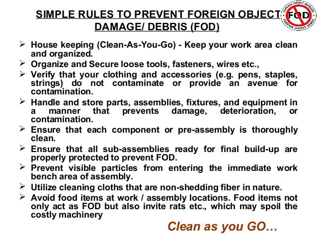 Fod control