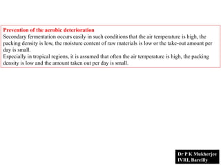 Fodder conservation pijush kanti mukherjee (icar-ivri) | PDF