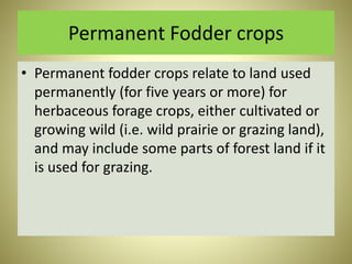 Fodder crops | PPTX