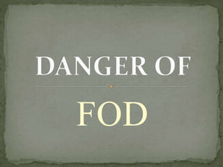 FOD Introduction.pptx | Air Travel | Travel Type