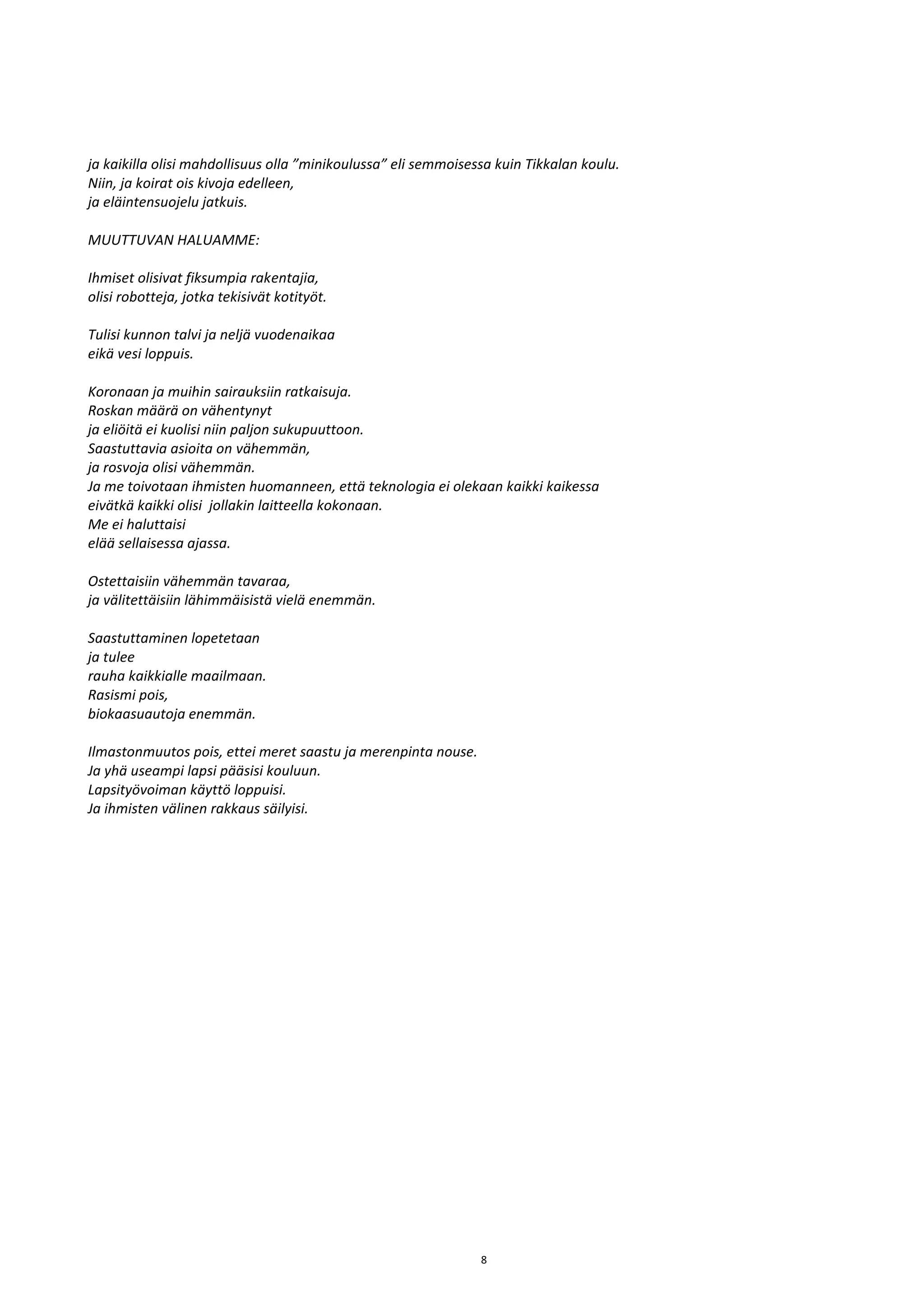 Futures of Education -raportti | PDF