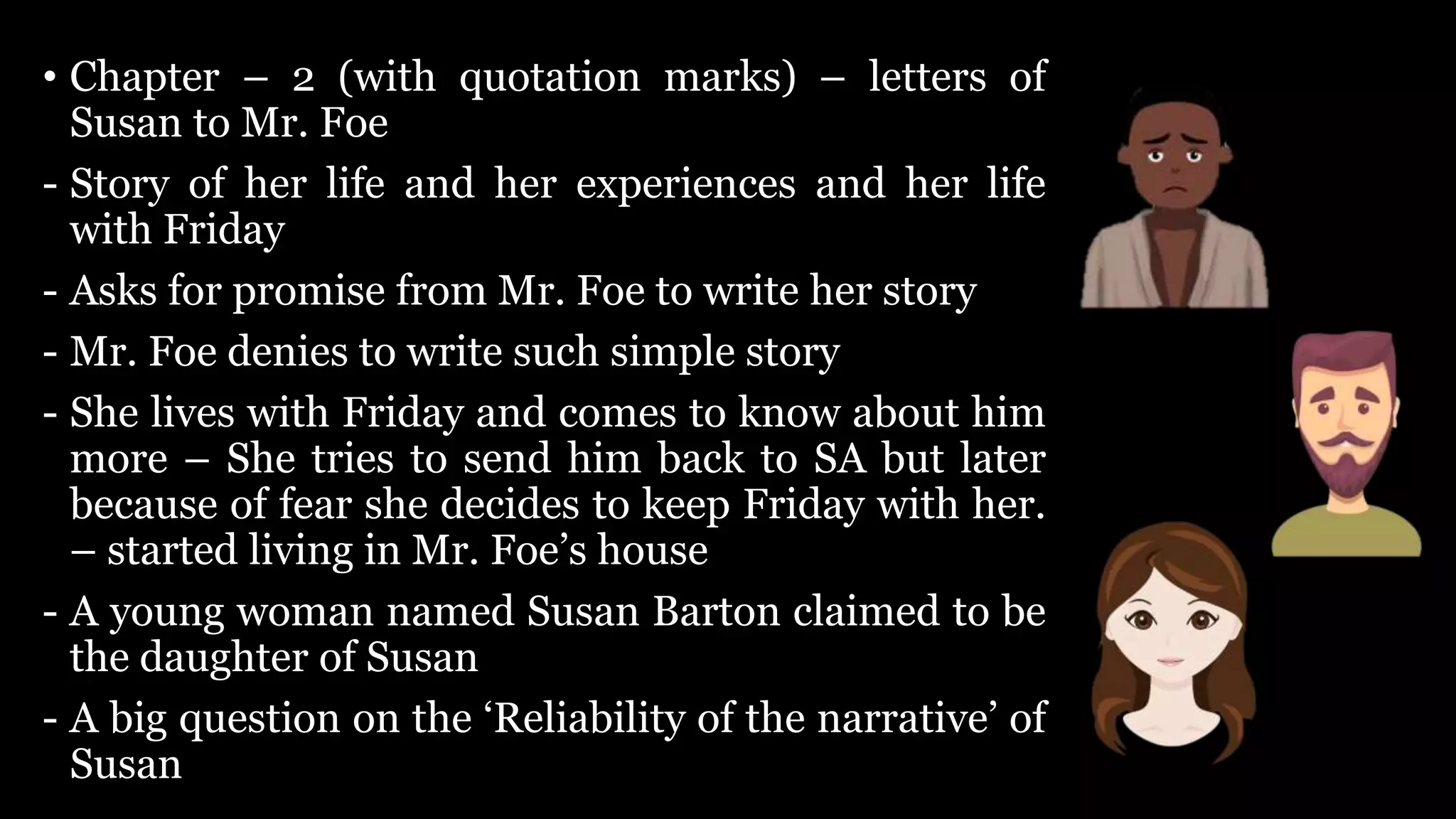 Foe - J. M. Coetzee | PPTX