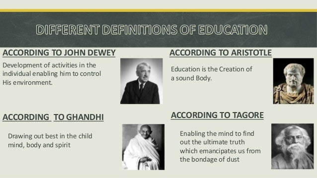 Concept of Education(History, Meaning,Scope and Importance)