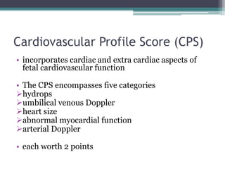 Foetal and perinatal cardiology 2.. | PPTX