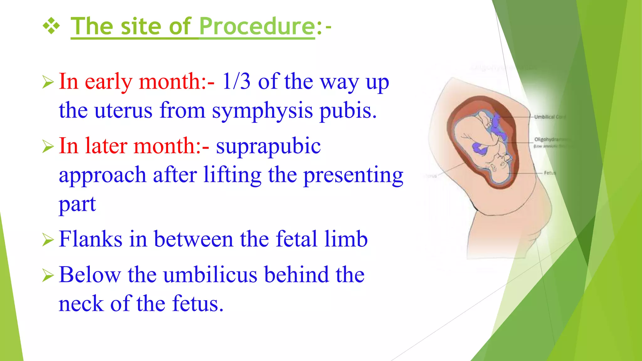 Foetal measures ppt | PPTX