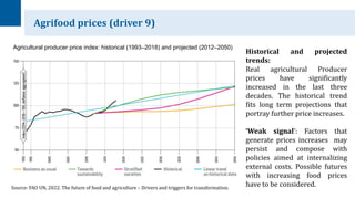 The future of food systems: Drivers and triggers for transformation | PPTX