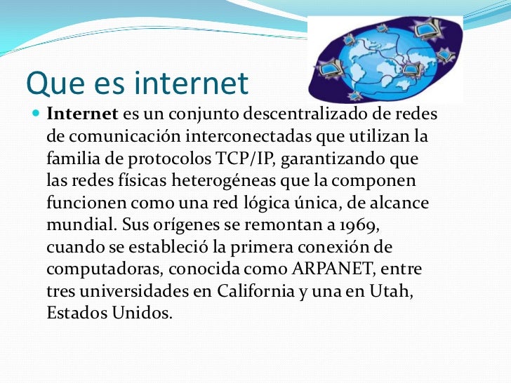 Conceptos basicos de internet
