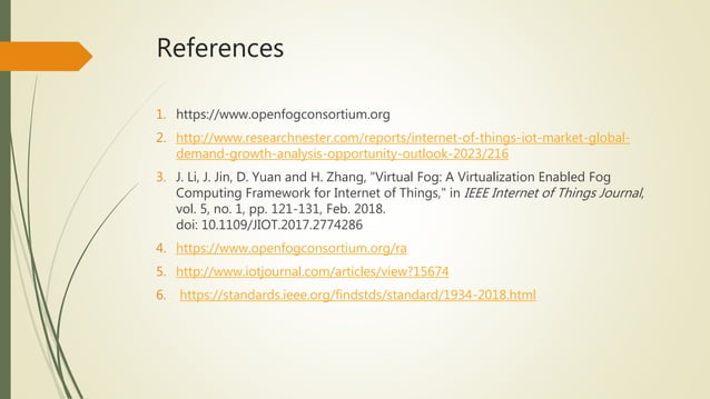 Fog Computing | PPTX | Computing | Technology & Computing