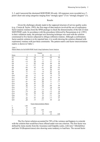Fogarty catts forlin_measuring_service_quality | PDF | Sales | Business
