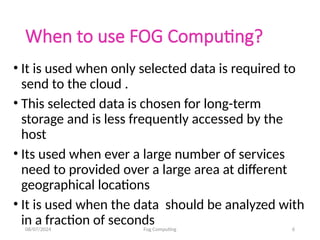 Fogcomputing and advantages of fog .pptx