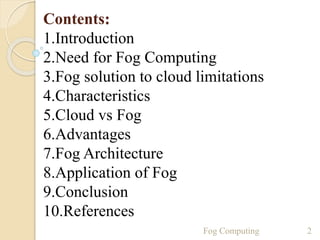 Fog computing 000 | PPTX