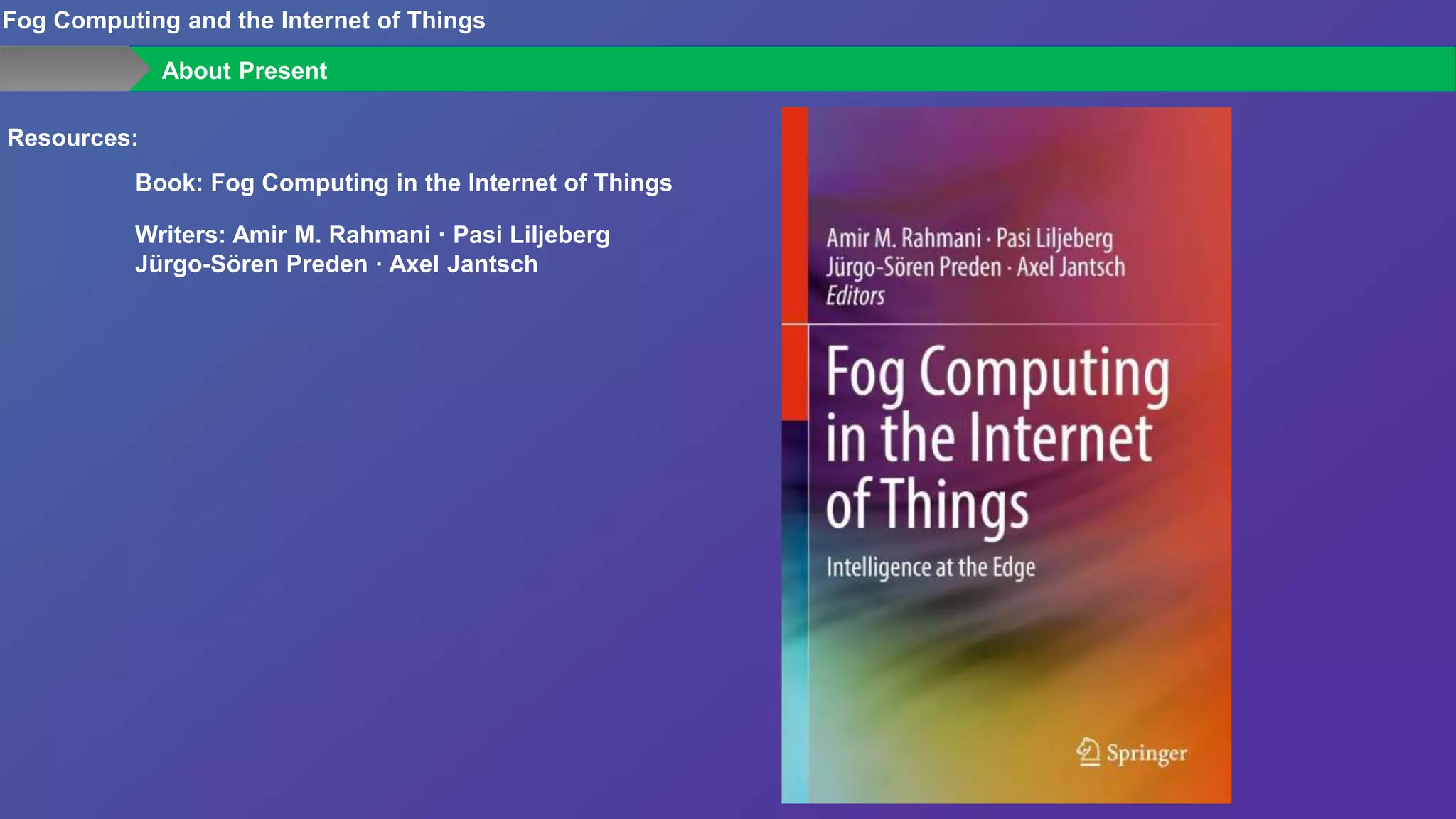 Fog Computing and the Internet of Things | PPTX