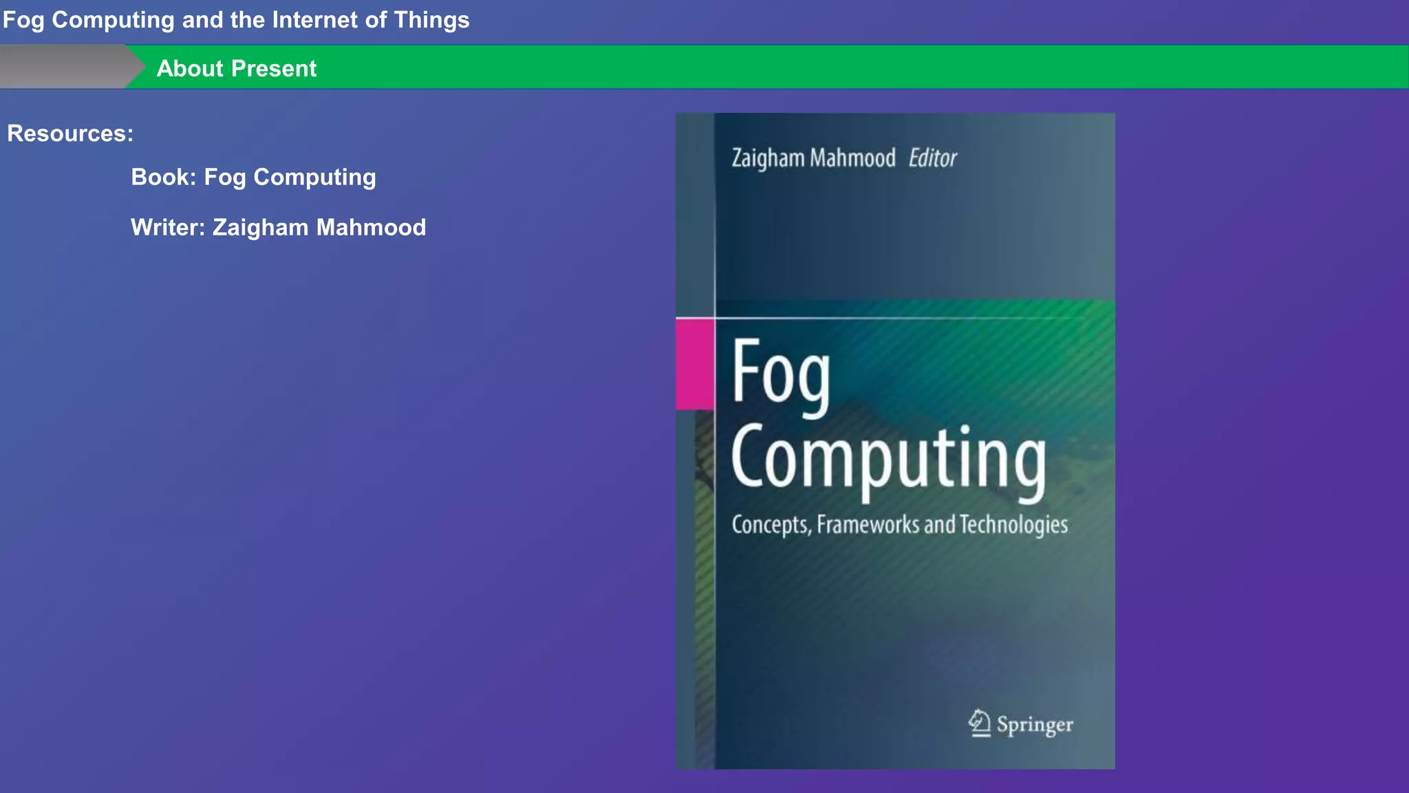 Fog Computing and the Internet of Things | PPTX