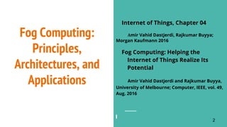 Fog computing ( foggy cloud) | PPTX