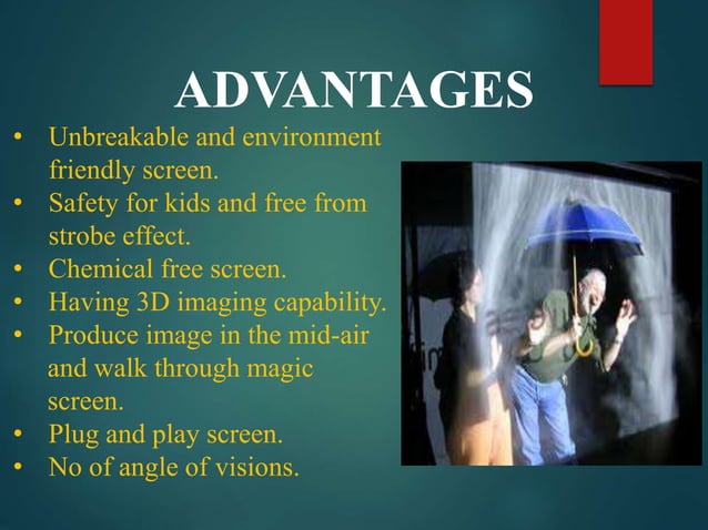 Fog display (New Era of Walk able and unbreakable screens) | PPTX