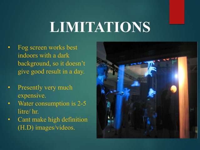 Fog display (New Era of Walk able and unbreakable screens) | PPTX