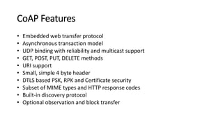 Fog & edge computing(coap ) | PPT