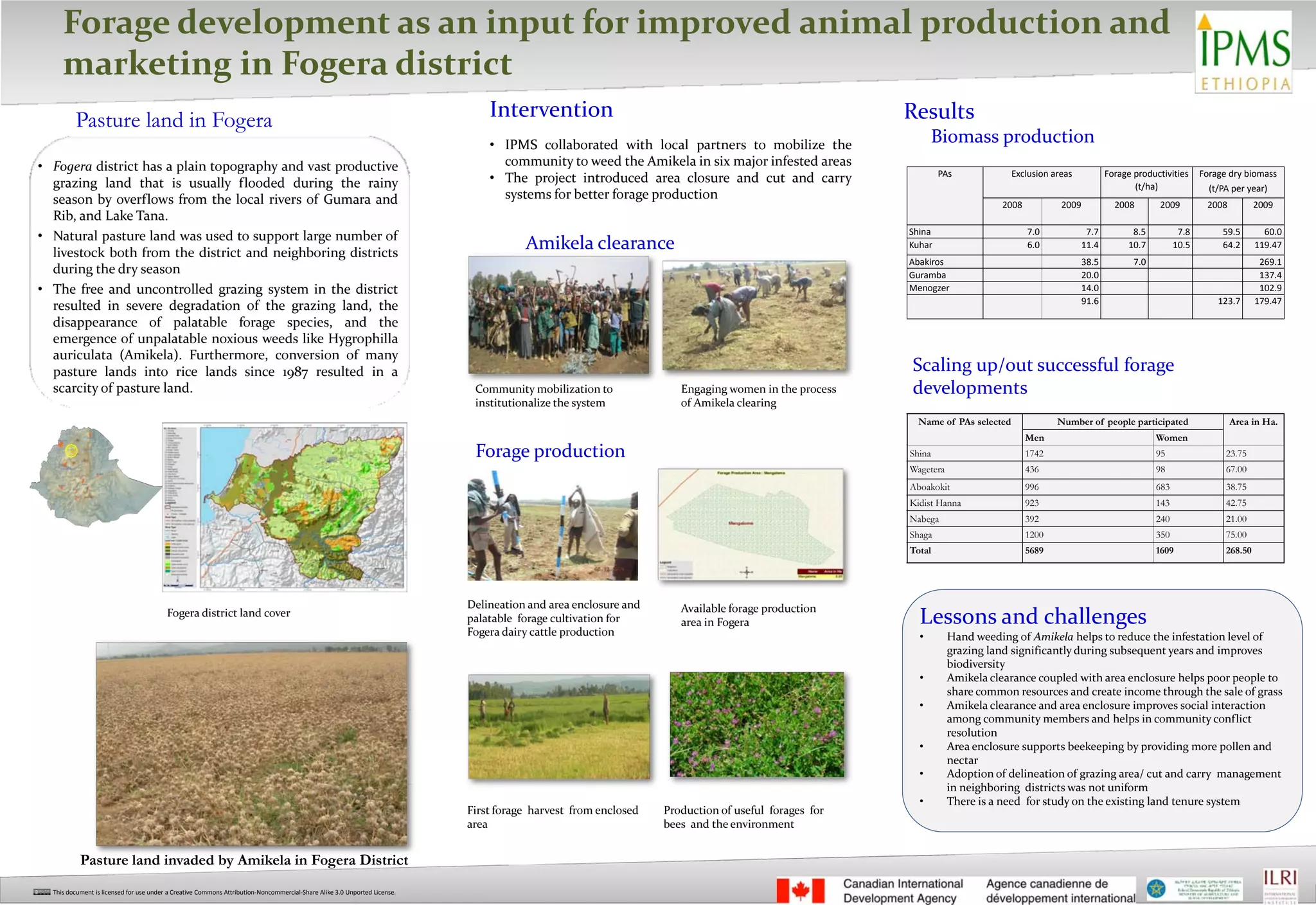 Forage development as an input for improved animal production and ...