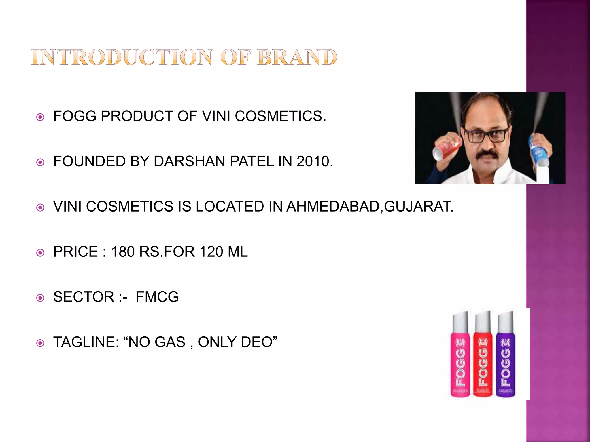 Fogg (body perfuam brand ) | PPTX