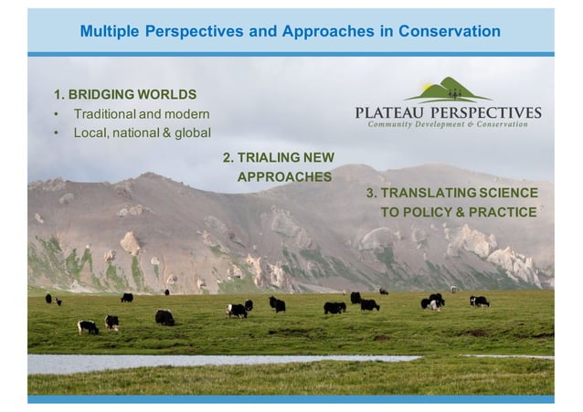 Inclusive Biodiversity Conservation in the Third Pole Environment | PDF