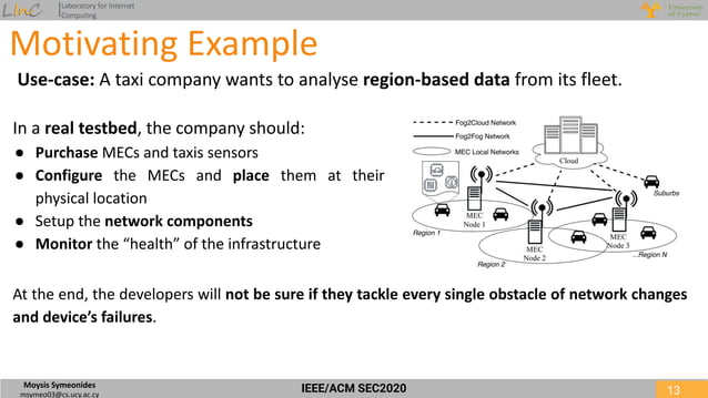 Fogify: A Fog Computing Emulation Framework | PPT
