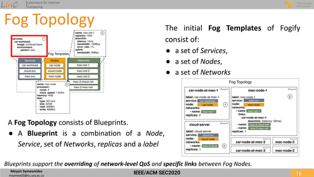 Fogify: A Fog Computing Emulation Framework | PPT