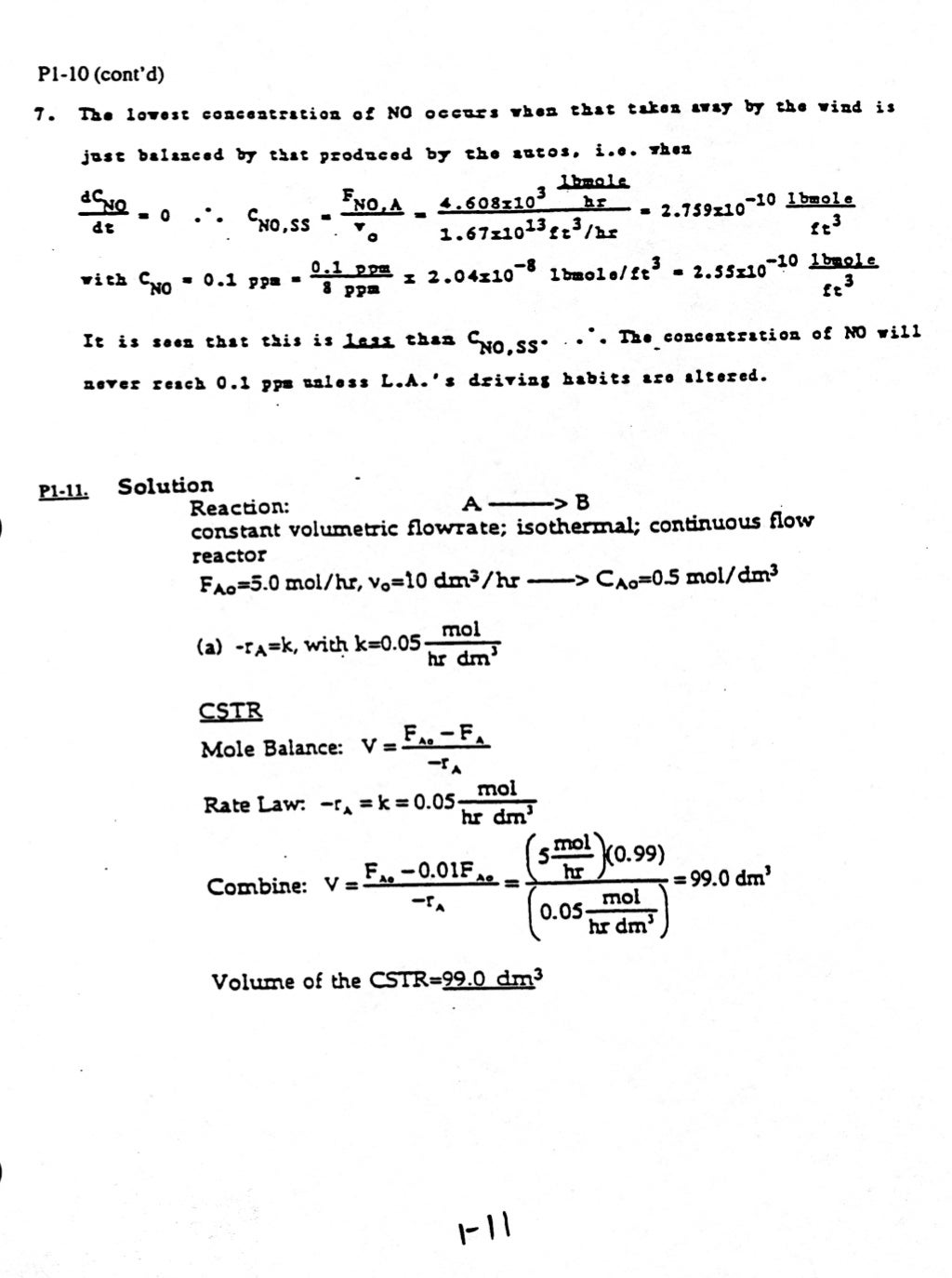 Fogler: solucionario de la tercera edición | PDF