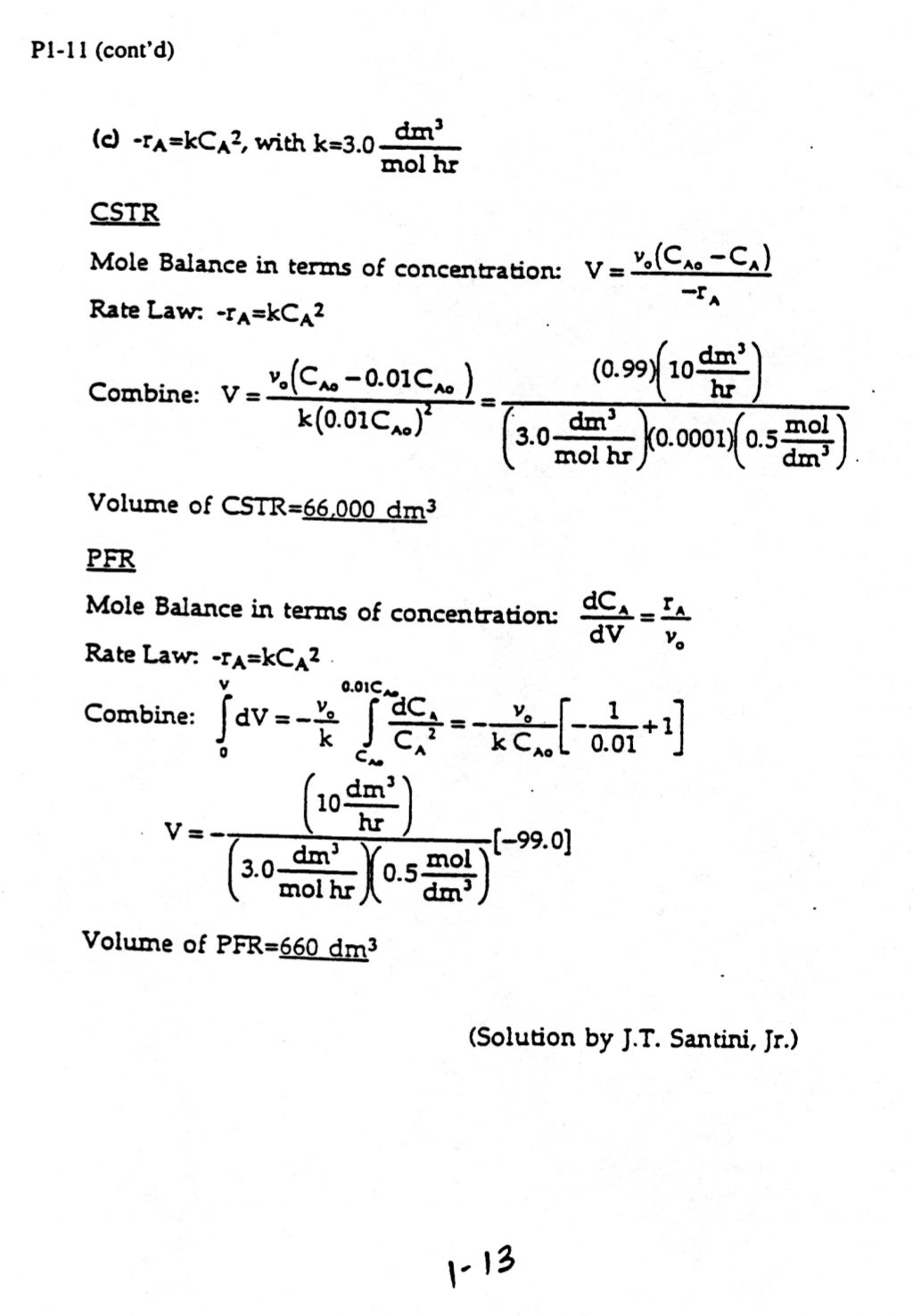 Fogler: solucionario de la tercera edición | PDF