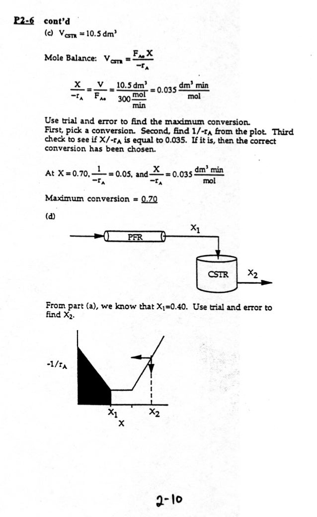 Fogler: solucionario de la tercera edición | PDF