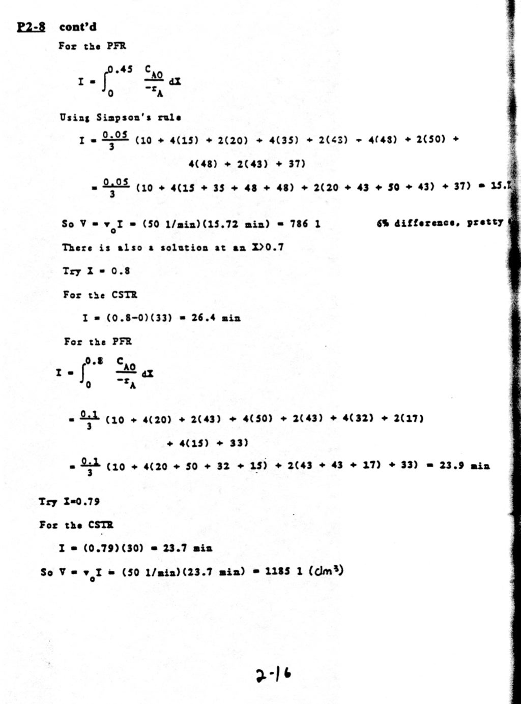 Fogler: solucionario de la tercera edición | PDF