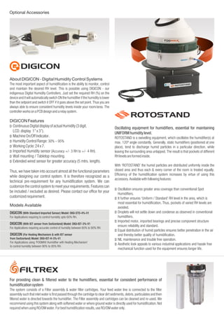 IDEALIN FOGGING SYSTEMS : FOGMAX Humidifier | PDF