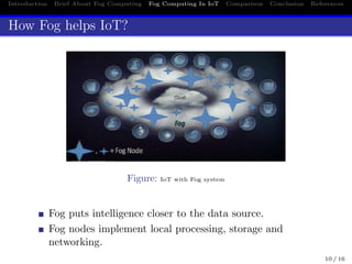 Fog computing in IoT | PDF