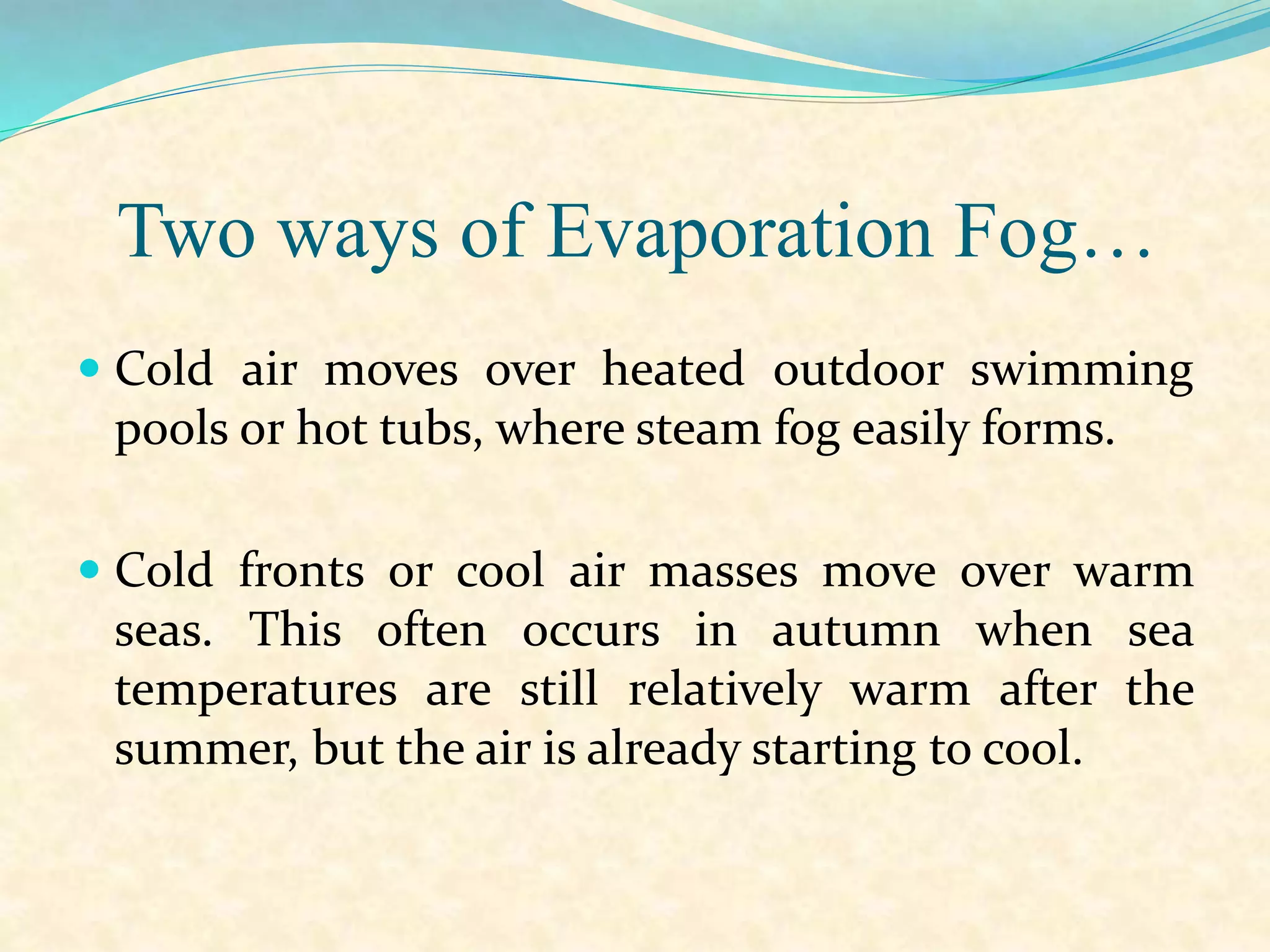 What is Fog and Mechanism | PPTX