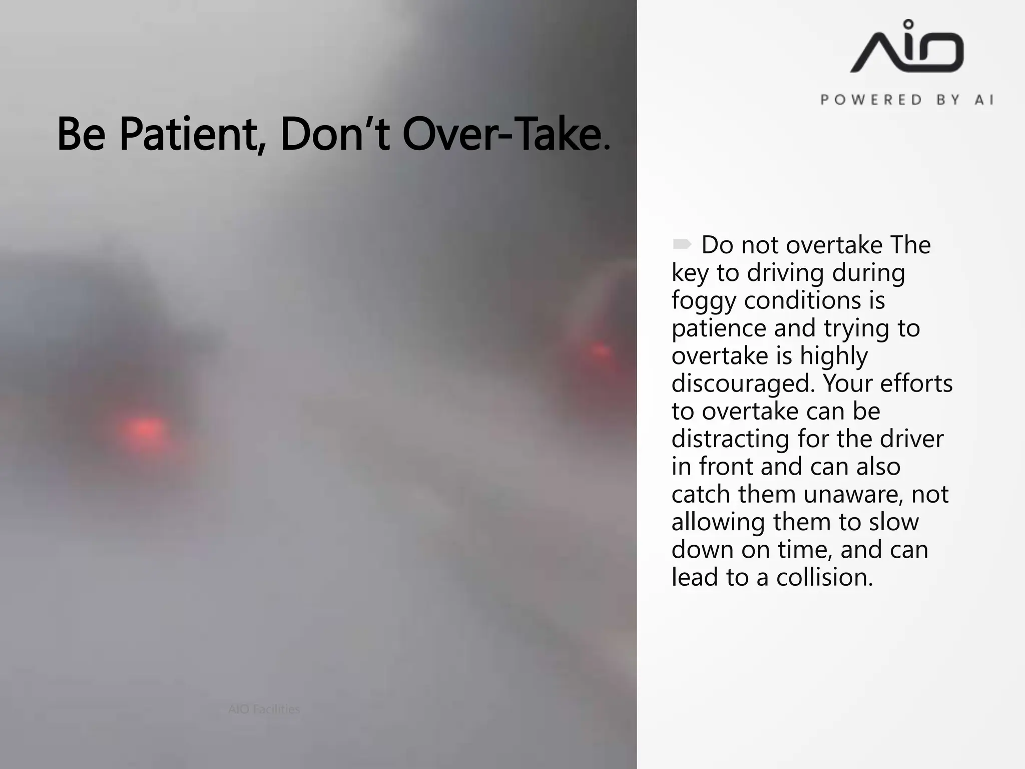 Safety Tips for drivers in Foggy seasons | PPTX