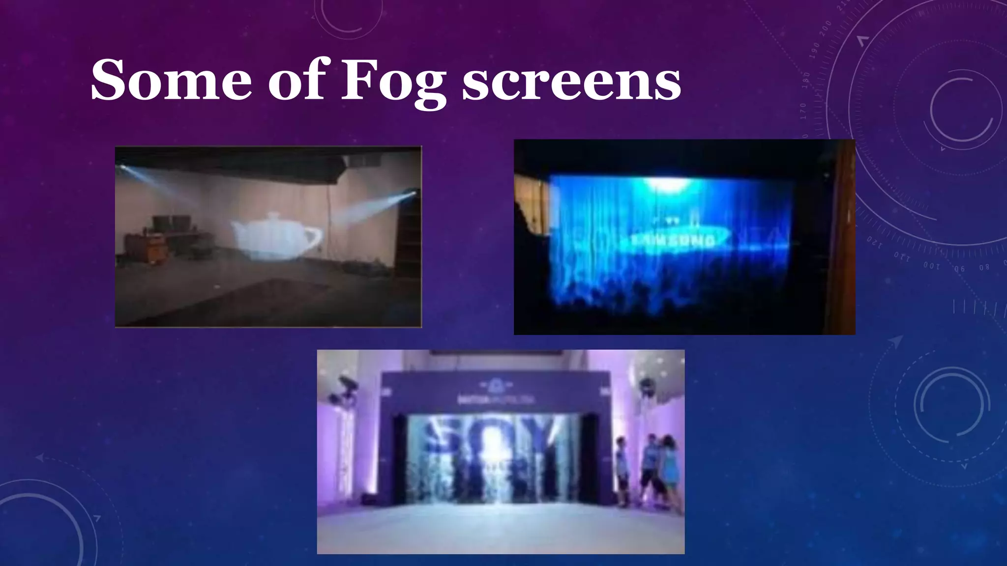 Fog screen | PPTX
