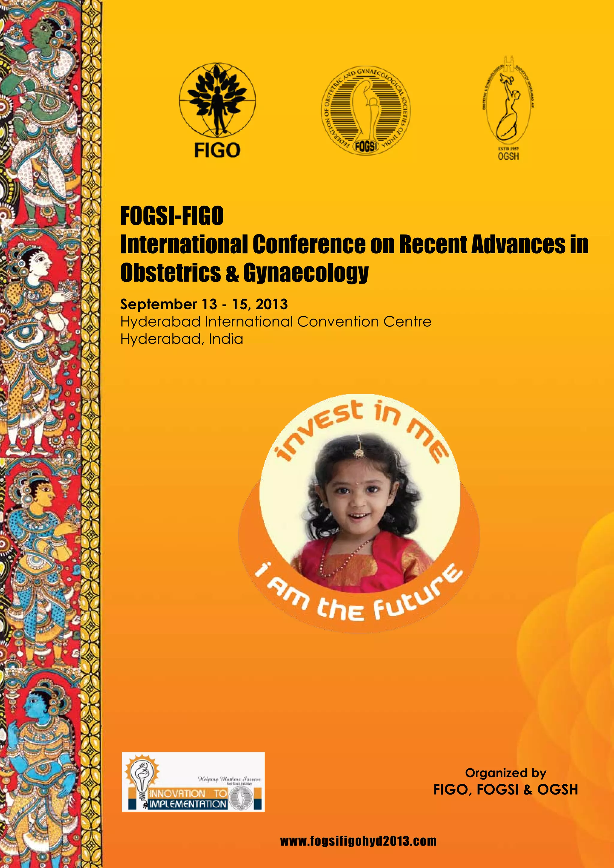 Fogsi figo-hyd 2013 brochure A GREAT CONFERENCE TO BE AT | PDF