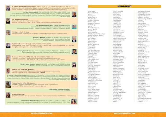 Fogsi figo-hyd 2013 brochure A GREAT CONFERENCE TO BE AT