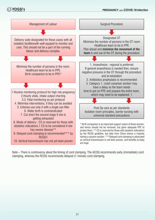 Fogsi GCPR on pregnancy with covid 19 version 1 | PDF