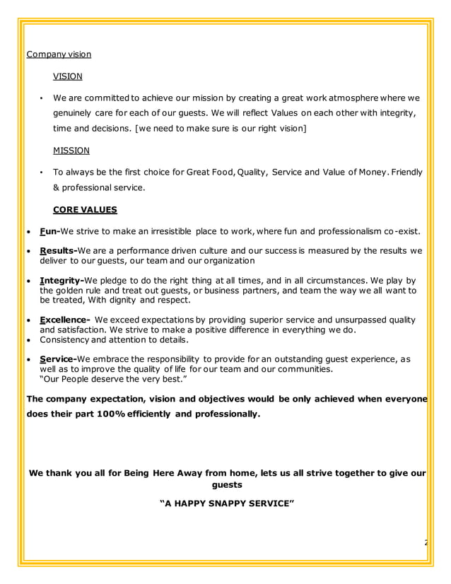 Food Safety Training Restaurant | PDF