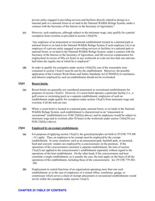 Chapter 25 - Other Exemptions - Field Operations Handbook | PDF