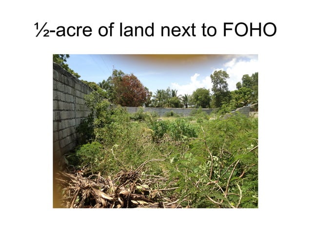 FOHO in Haiti Sept. 2012 | PPT