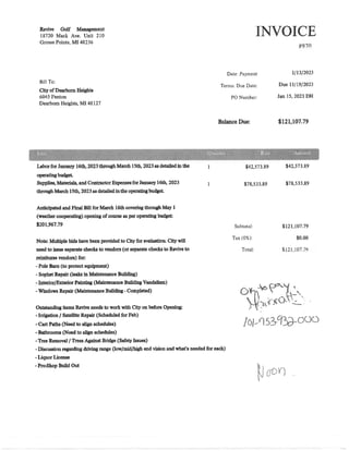 FOIA March 2023 WVGC Receipts Invoices.pdf