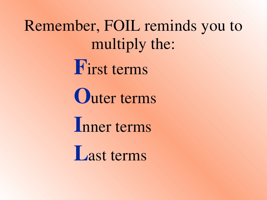 Foil Meaning